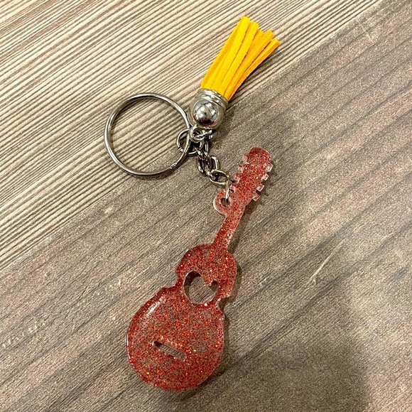 Hand Crafted | Other | Handmade Guitar Keychain | Poshmark